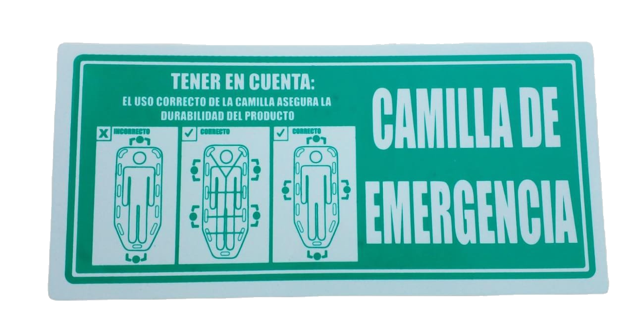 SEÑALIZACIÓN CAMILLA DE EMERGENCIA Código SEÑ-0003 – GESTIÓN Y ...